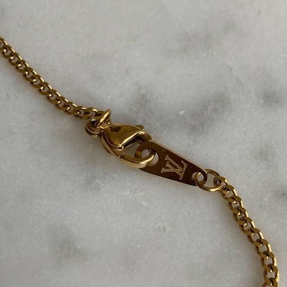 Louis Vuitton | Accessories | Louis Vuitton Gold Plated Monogram ...